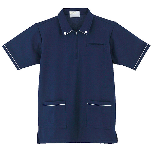 トンボ キラク ケアワークシャツ男女兼用 M CR117-88-M （取寄品） - アスクル