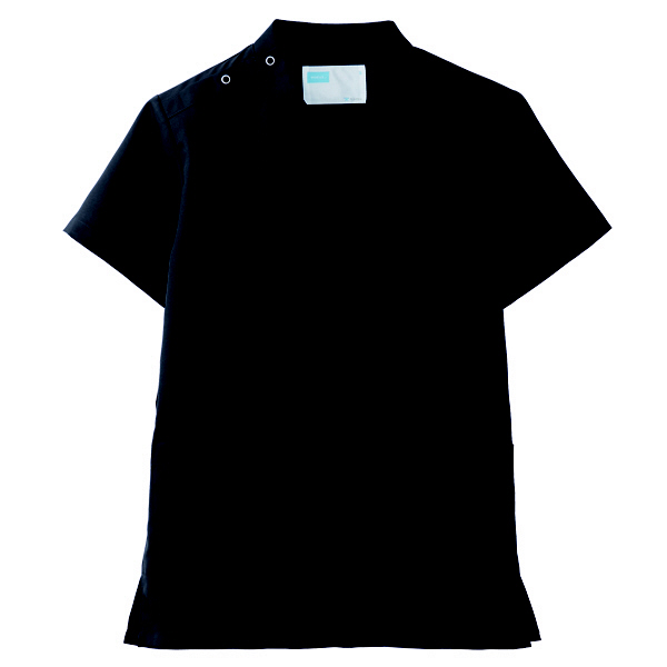 自重堂 男女兼用スクラブ ブラック 4L WH11485A 1枚 スクラブ（取寄品） - アスクル