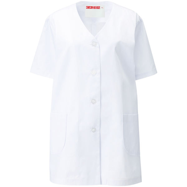 KAZEN 332-30 L ホワイト 332-30 L 1着 - アスクル