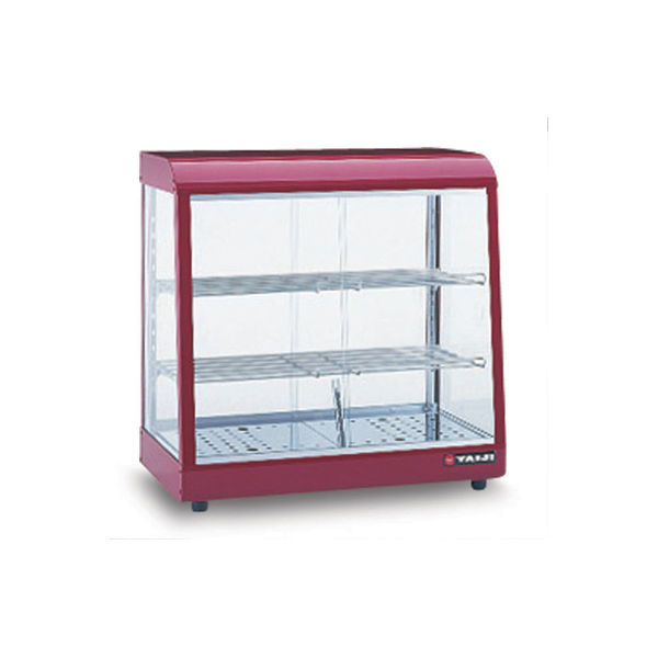 温蔵ショーケース OS-800N ミラノレッド 7329620 （取寄品） - アスクル