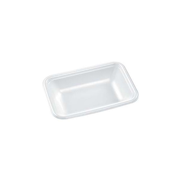 【アウトレット】エフピコ 食品トレー 白 FLB-V10-30 1袋（100枚入） - アスクル