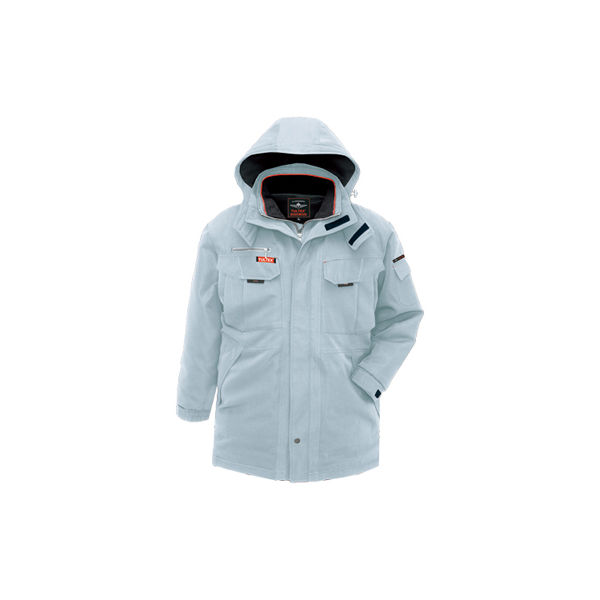 アイトス AZ8460-004 防寒コート シルバーグレー M （直送品） - アスクル