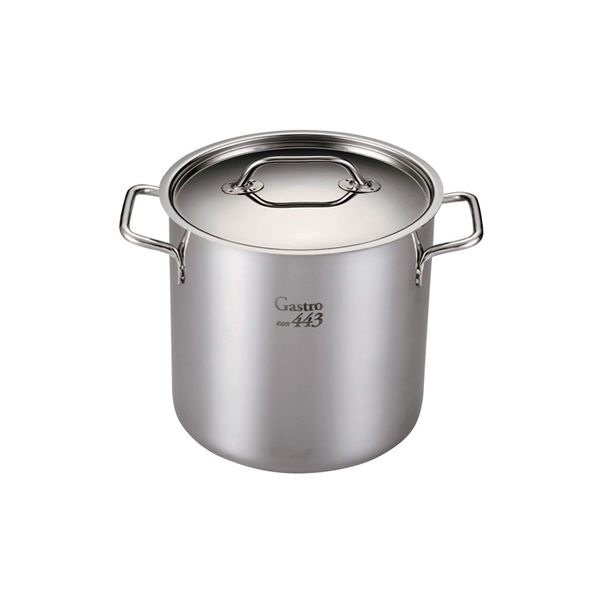EBM Gastro 443 寸胴鍋（蓋付）40cm 7684810 （取寄品） - アスクル