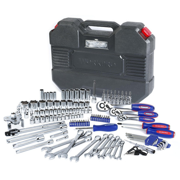 GREATSTAR WORKPRO ソケットセット123PC W003025AJ 1セット（直送品） - アスクル