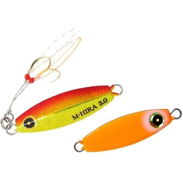 ハヤブサ FS436-1.5-3豆ヒラリン ケイムラアカキン蛍光オレンジ 1個（直送品） - アスクル