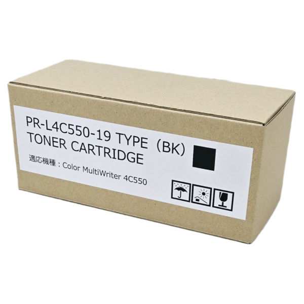 サカタケムテック NEC用 汎用トナー PR-L4C550-19 ブラック 大容量 1箱（直送品） - アスクル