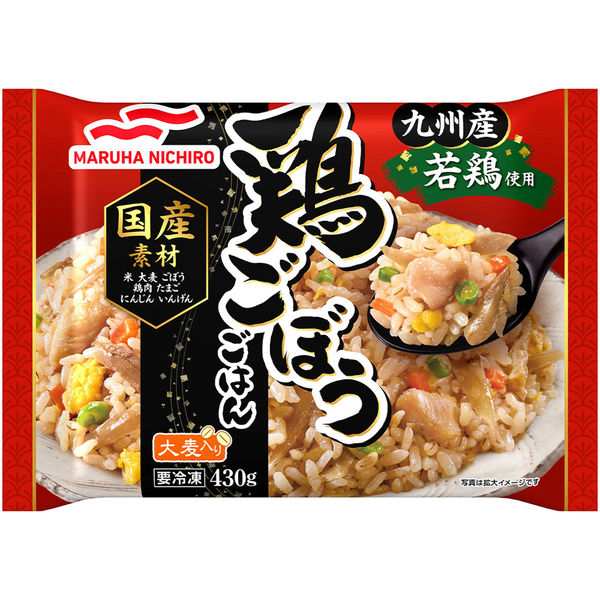 マルハニチロ [冷凍] 鶏ごぼうごはん 430g 4902165002089 1個(430g)（直送品） - アスクル