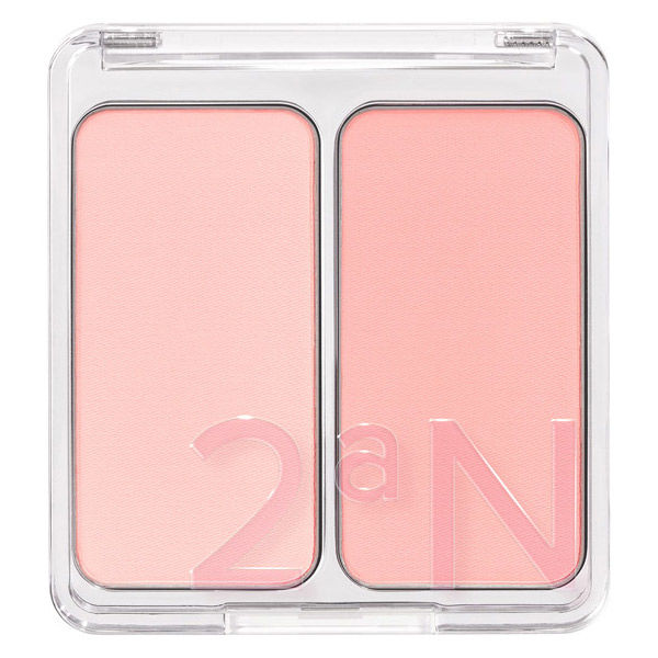 2aN（トゥーエーエヌ） デュアルチーク 02 LOVE，ROSY - アスクル