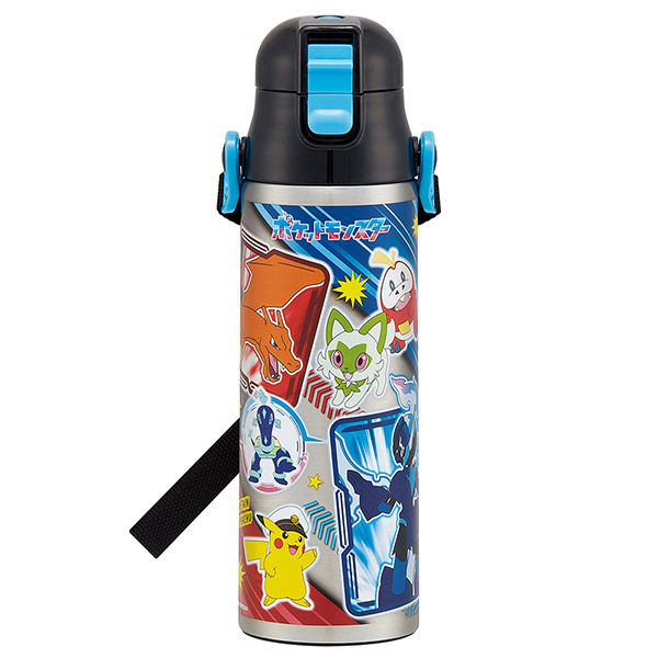SDC6N 超軽量ロック付ワンプッシュダイレクトステンレスボトル 580ml 【ポケットモンスター 24】 664946-SDC6N 1個（直送品） - アスクル