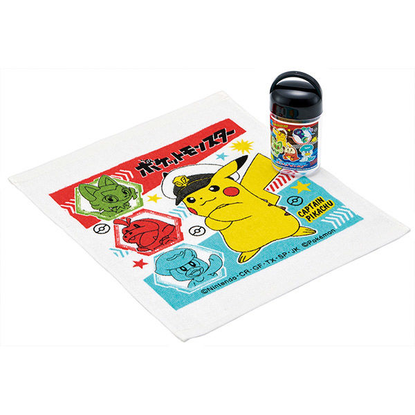 スケーター OA5AG 抗菌ケース付きおしぼり 【ポケットモンスター 24】 664960-OA5AG 1個（直送品） - アスクル