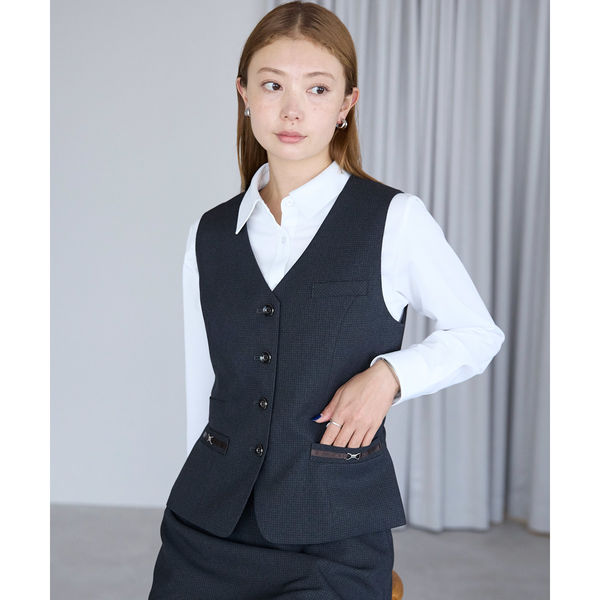 ボンマックス ベスト グレイ 17号 AV1296 AV1296-2-17G 1着（直送品） - アスクル