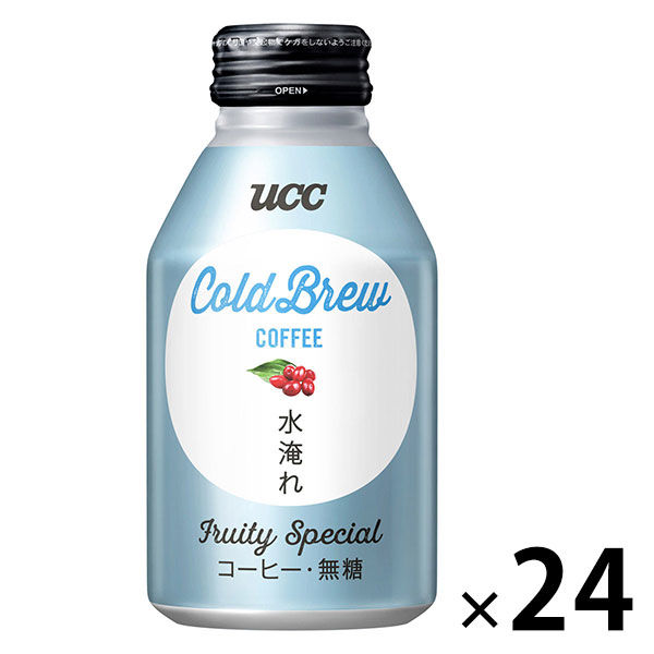 UCC上島珈琲 Cold Brew 水淹れコーヒーフルーティ スペシャル 275g 1箱（24缶入） - アスクル