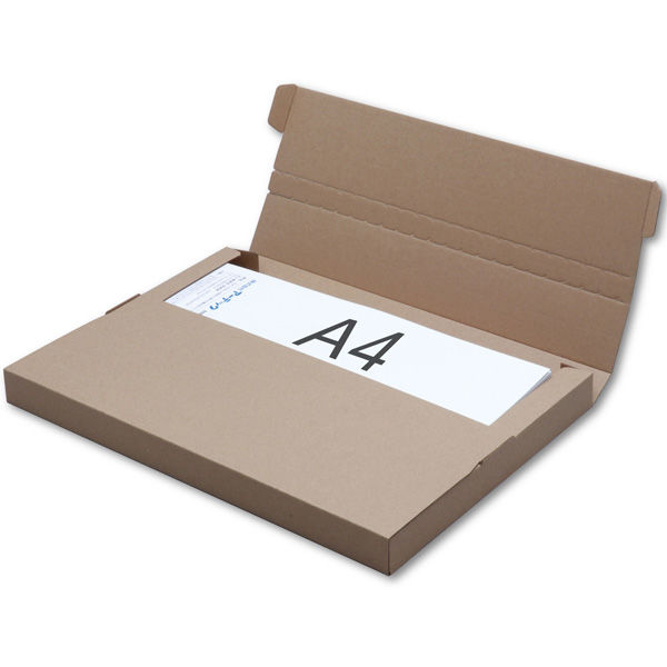 アーテック メール便対応薄型ダンボール A4サイズ 1枚 74098 1セット(16枚)（直送品） - アスクル