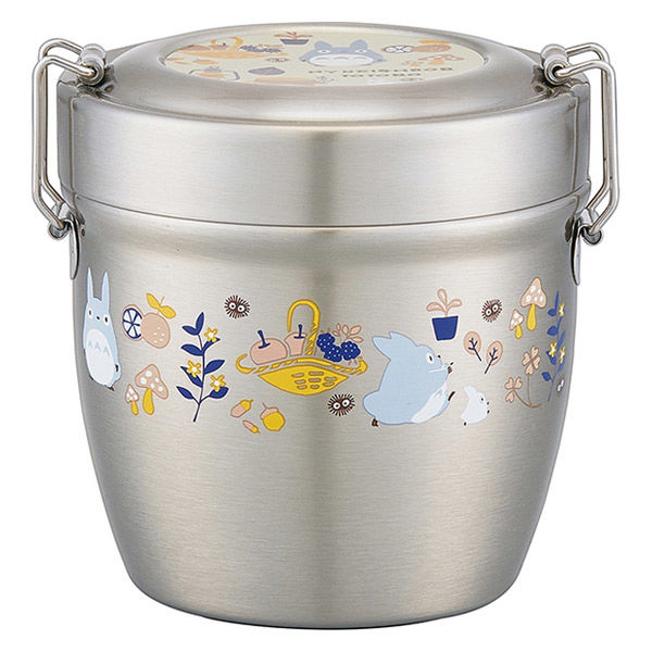 スケーター STLBD6 真空ステンレス丼ランチジャー570ml トトロ KURASHI STLBD6 1個（直送品） - アスクル
