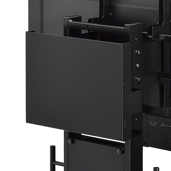 ハヤミ工産 HAMILeX PH-820 オプション CPUホルダー 幅480×奥行125×高さ350mm ブラック 1台（直送品） - アスクル