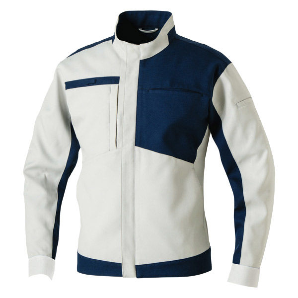 桑和 桑和(SOWA) 長袖ブルゾン シルバーグレー 5L 9522ー00 1着（直送品） - アスクル