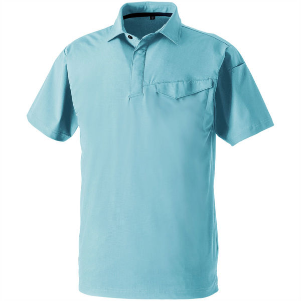 桑和 桑和(SOWA) 半袖ポロシャツ(胸ポケット) パウダB L 0495ー51 1着（直送品） - アスクル