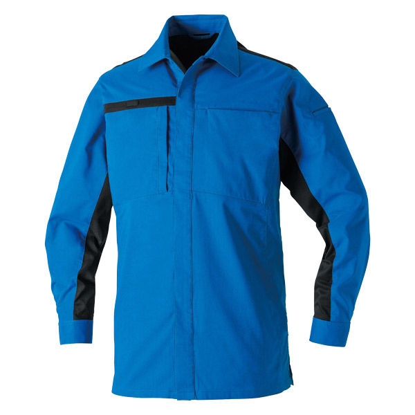 桑和 桑和(SOWA) 長袖シャツ ロイヤルブルー 5L 9528ー02 1着（直送品） - アスクル