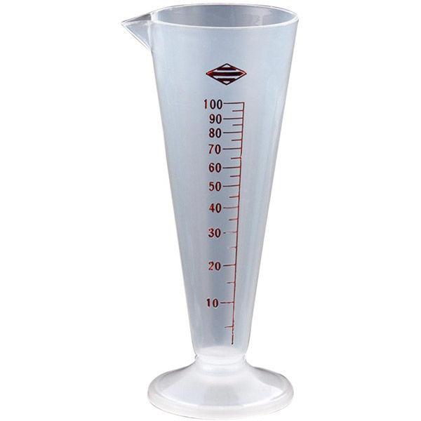 サンプラテック PPメートルグラス 100mL 06504 1個（直送品） - アスクル