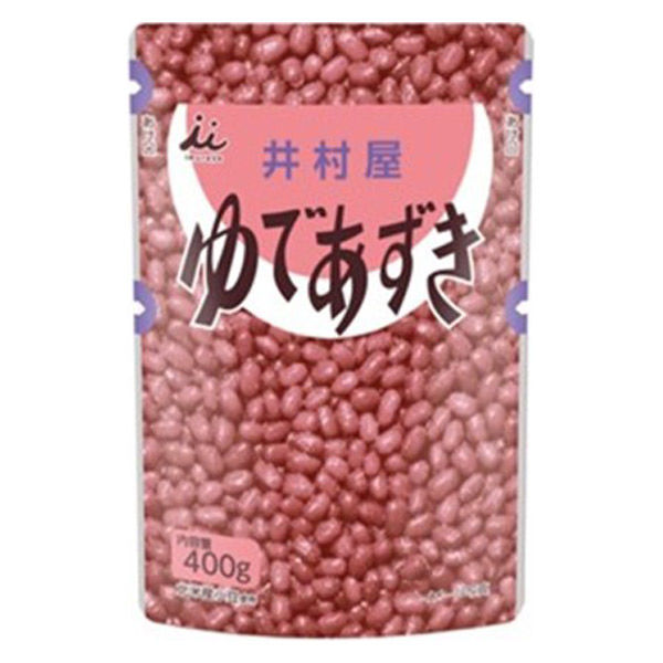 井村屋 ゆであずき パウチ 400gx10 4901006310574 1セット(10個入)（直送品） - アスクル