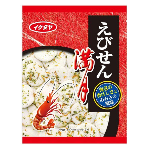 イケダヤ製菓 イケダヤ えびせん満月 30gx12 4901053012025 1セット(12個入)（直送品） - アスクル