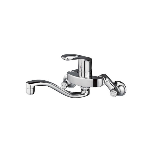 【水栓金具】KVK シングルレバー式混合栓 KM5000TH 1個（直送品） - アスクル