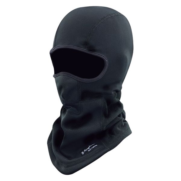 おたふく手袋 オタフク JW-126 発熱防風フルフェイスウォーマー 黒 1枚（直送品） - アスクル