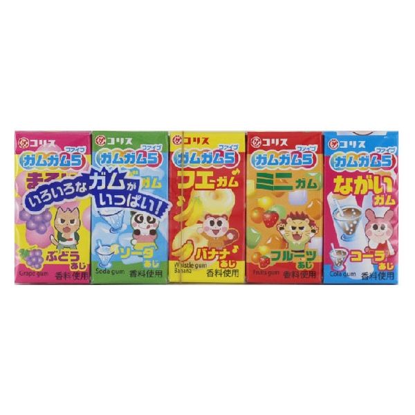 コリス ガムガム5 4901361061142 1セット(37g×20個)（直送品） - アスクル