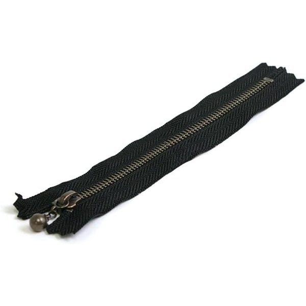 YKK Y.K.K 玉付ファスナー 35cm 10本入 黒 3GKB35-580 1セット(10本入/5袋セッ（直送品） - アスクル