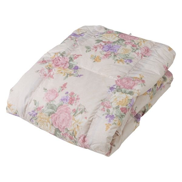 西川 羽毛肌掛けふとん ピンク 1342-54416 1箱（直送品） - アスクル