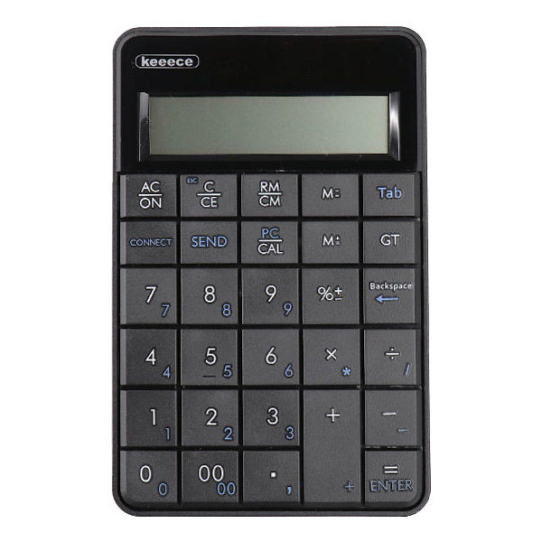スリーアールソリューション ワイヤレス電卓機能付きテンキー 3R-KCWNK01 1本（直送品） - アスクル