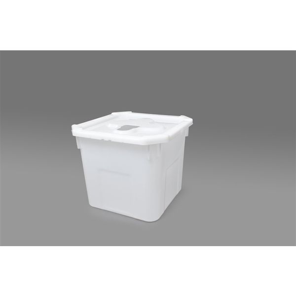 積水成型工業 20Lロンテナー用プラケース 天面穴付き RIC20-1 1セット(10個)（直送品） - アスクル