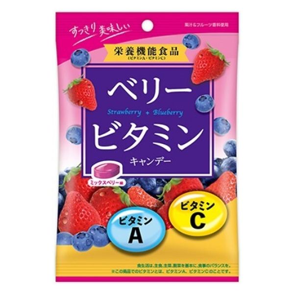 扇雀飴本舗 ベリービタミンキャンデー 60g x6 4901650292813（直送品） - アスクル