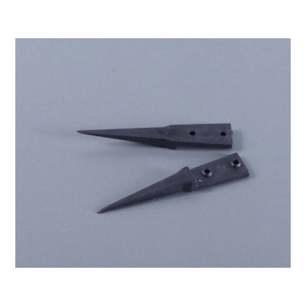 ナリカ ファイバーチップピンセット用交換チップ ESD-259A ZEN-1000-55 1セット（3組）（直送品） - アスクル