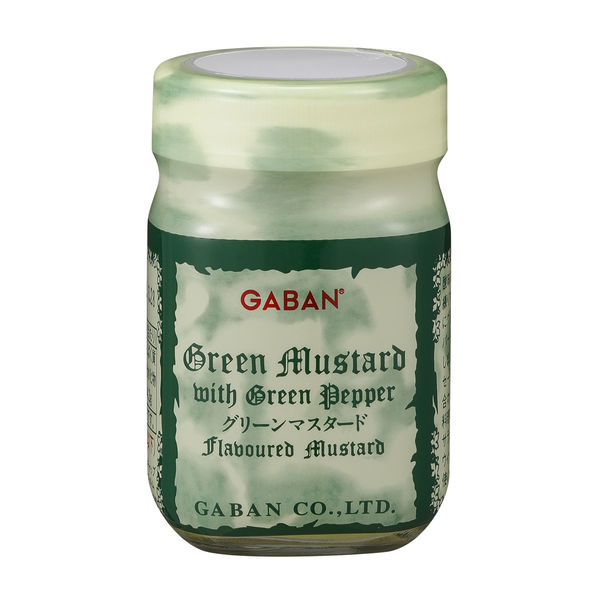 GABAN ケ)業務用 グリーンマスタード 1ケース 120G×12 冷蔵（直送品） - アスクル