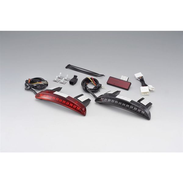 キジマ テールランプキット LEDスリム/スモーク ~13y XL1200N/X/V HD-01408 1セット(2SET)（直送品） - アスクル