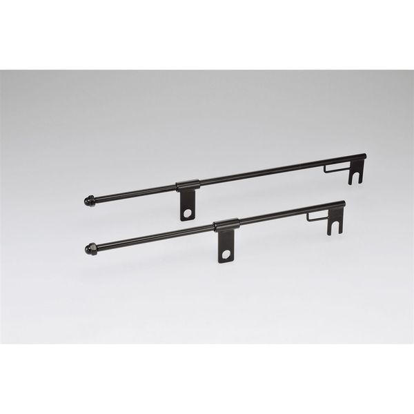 キジマ サドルバッグスライドレール ショートタイプ ブラック HD-08044 1セット(3個)（直送品） - アスクル