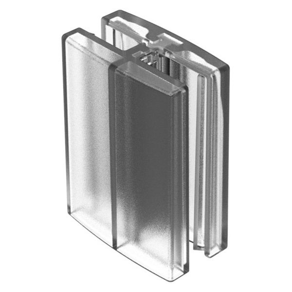 オカムラ ライブスパネル／ジャスタスパネル用 直線連結材 幅28×奥行34×高さ42mm フロストグレー M9P81P GE98 1個（取寄品 ...