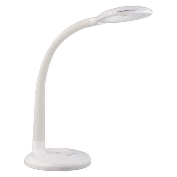 ジェントス 高演色デスクライトホワイト DK-R255WH 1個 - アスクル