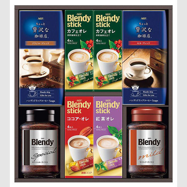 ＜2023年お歳暮＞味の素AGF AGF コーヒーバラエティギフト MQZ-30N 1箱（直送品） - アスクル
