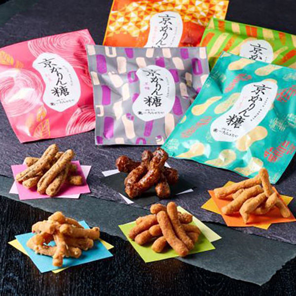 ＜2023年お歳暮＞アデリー 伊勢源六たちばなや 京かりん糖詰合せ 8袋 IKR-07 1箱（直送品） - アスクル