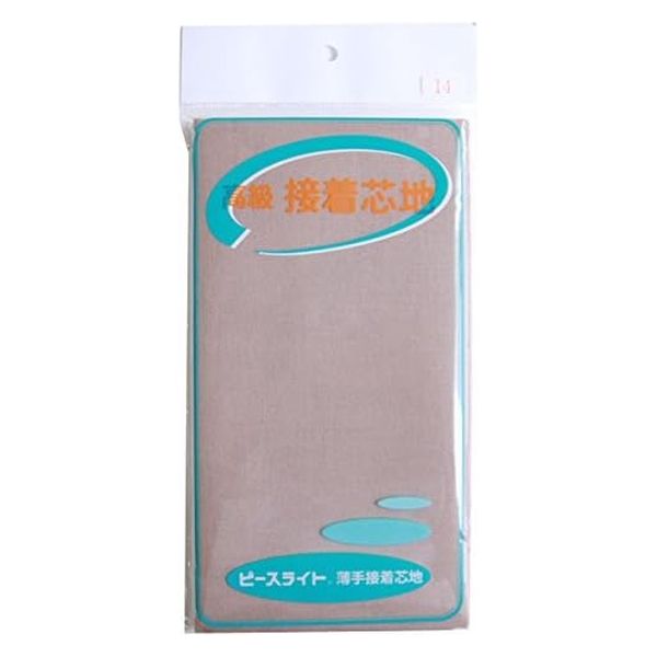 日本紐釦貿易(Nippon Chuko) 日本紐釦貿易 高級接着芯地 薄手 カット 92cmx1m Y203-14 5袋セット（直送品） - アスクル