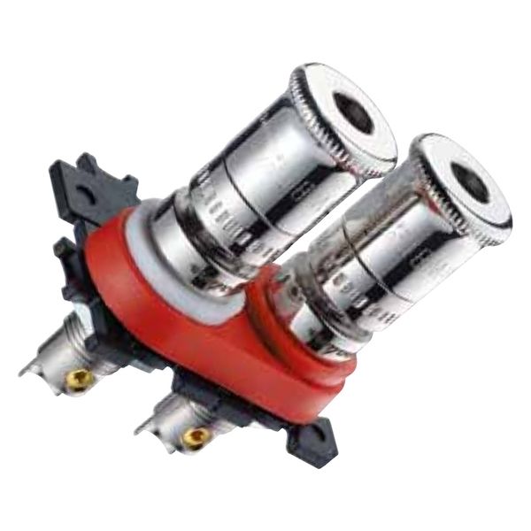 WBT プラチナコート/ダブルポールスピーカーターミナル（4個） WBT-0730PL 1セット（4個）（直送品） - アスクル