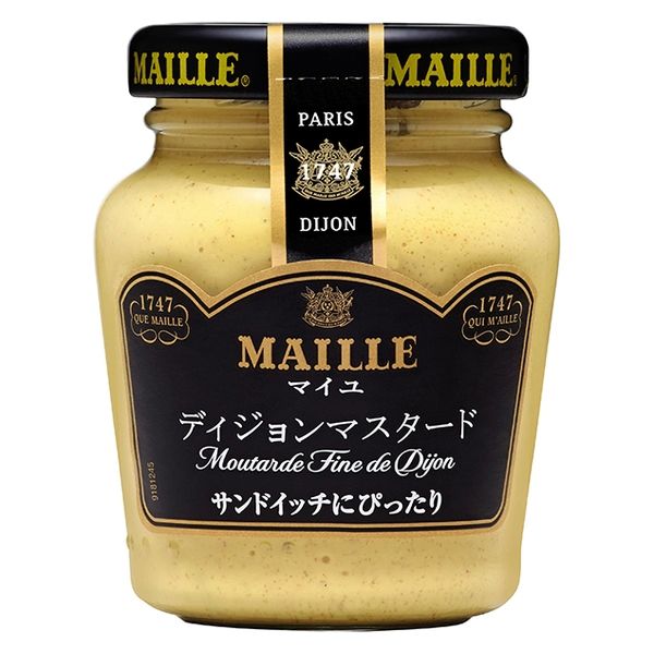 MAILLE ディジョンマスタード 108g 1個 エスビー食品 サンドイッチ - アスクル