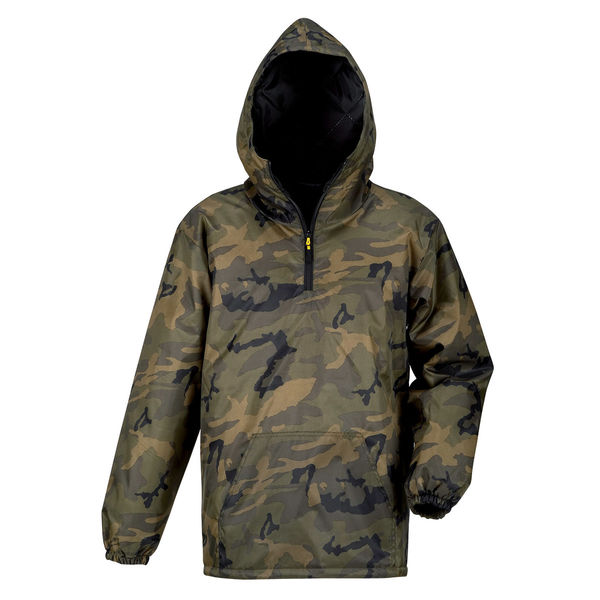 カジメイク プリントセミキルトヤッケNX M オリーブカモ 8330-M-オリーブカモ 1点（取寄品） - アスクル