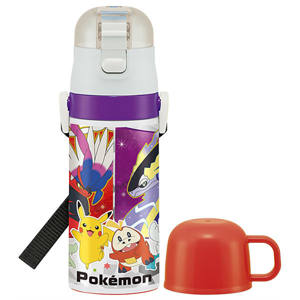 スケーター SKDC3 子供用2WAYステンレスボトル 420ml ポケットモンスター23N 634826-SKDC3 1個（直送品） - アスクル