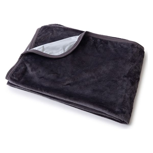 AQUA mofua プレミアムマイクロファイバー あったか防水シーツ セミダブル チャコールグレー50600268 1枚（直送品） - アスクル