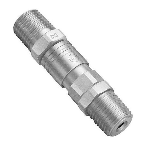 日東工器 マイクロカプラ ステンレス製 MC-04SHL SUS (28377) 1個（直送品） - アスクル