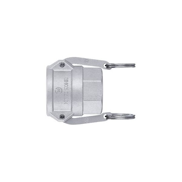 日東工器 レバーロックカプラ アルミニウム合金製 LD-10TSF AL (79779) 1個（直送品） - アスクル