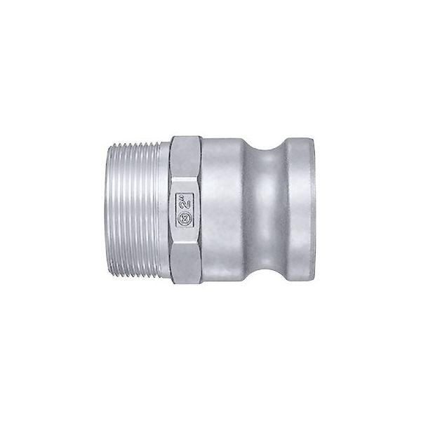 日東工器 レバーロックカプラ アルミニウム合金製 LF-8TPM AL (79777) 1個（直送品） - アスクル